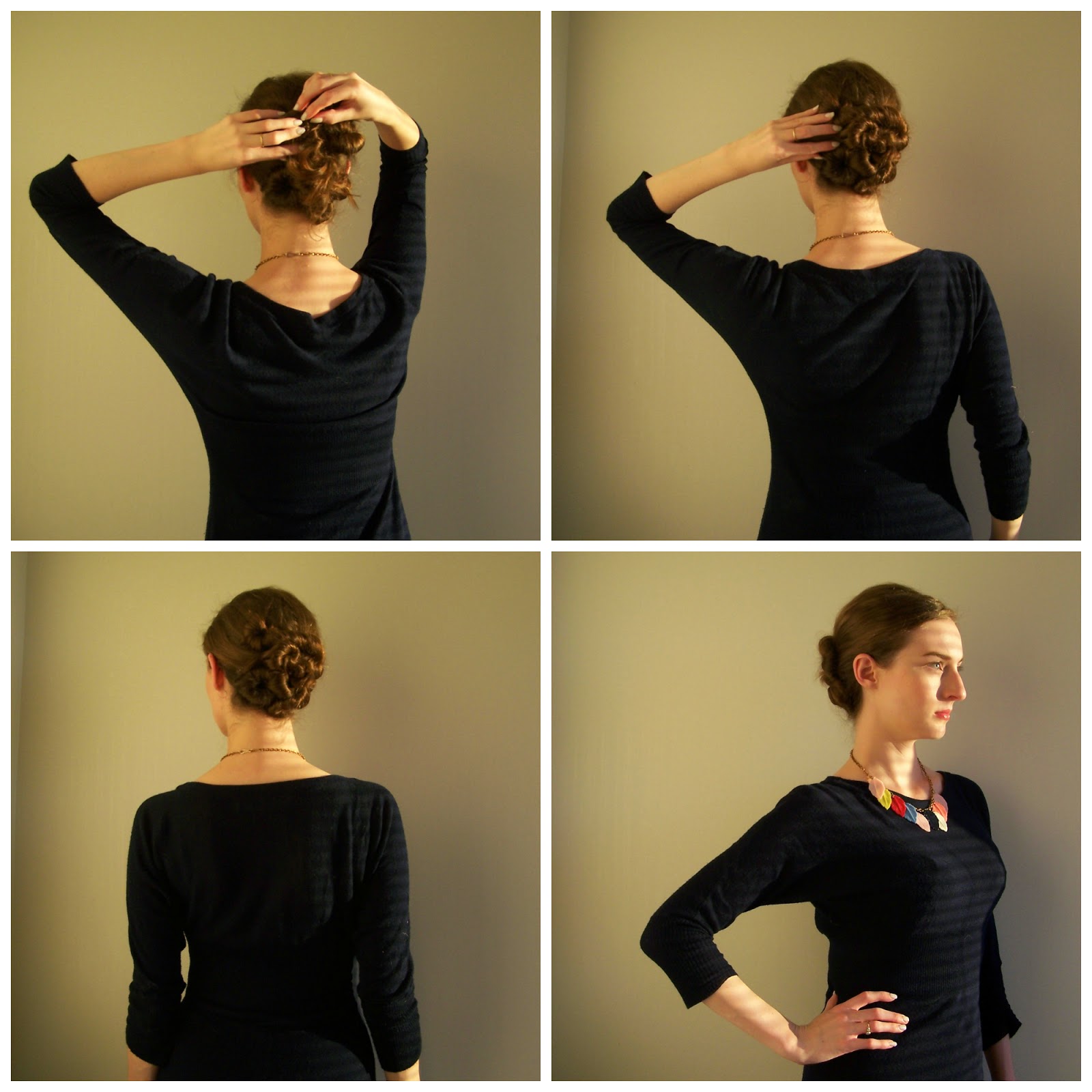A Wild Tea Party: Do the twist (bun): Hair tutorial