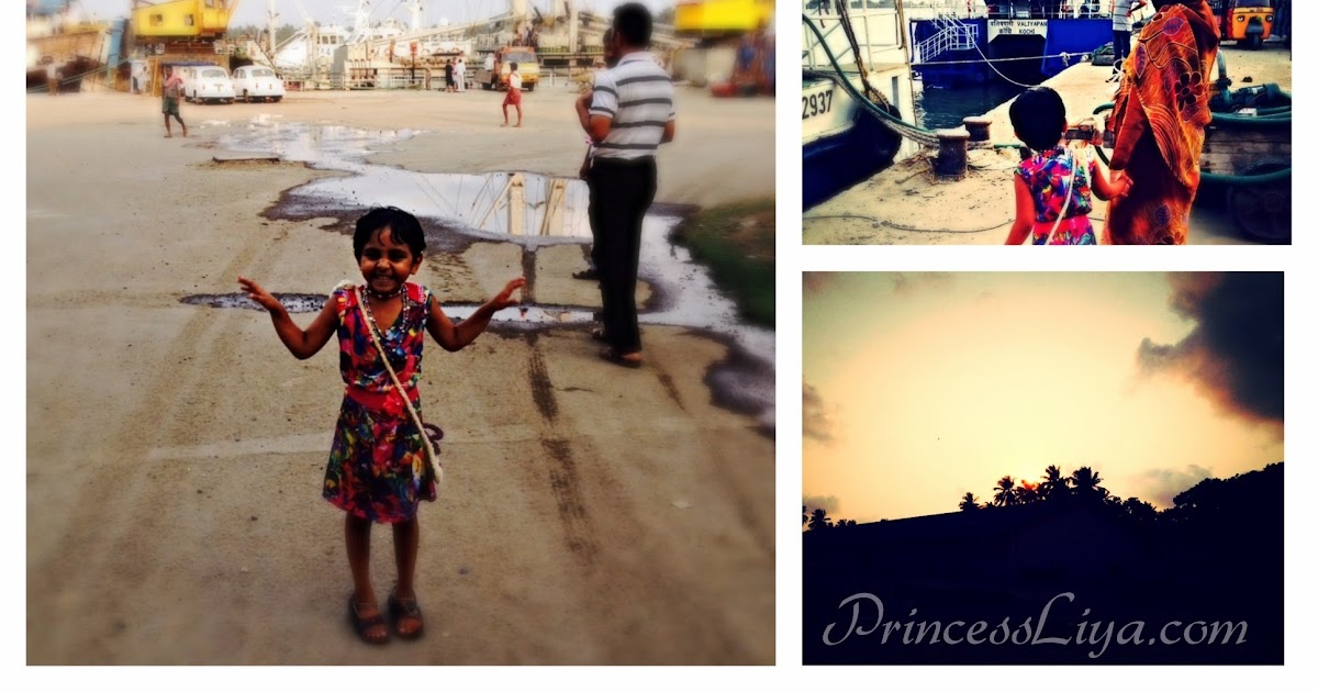 Life with Liya and Zain: A visit to Beypore Port and Beach - 04/19/2014