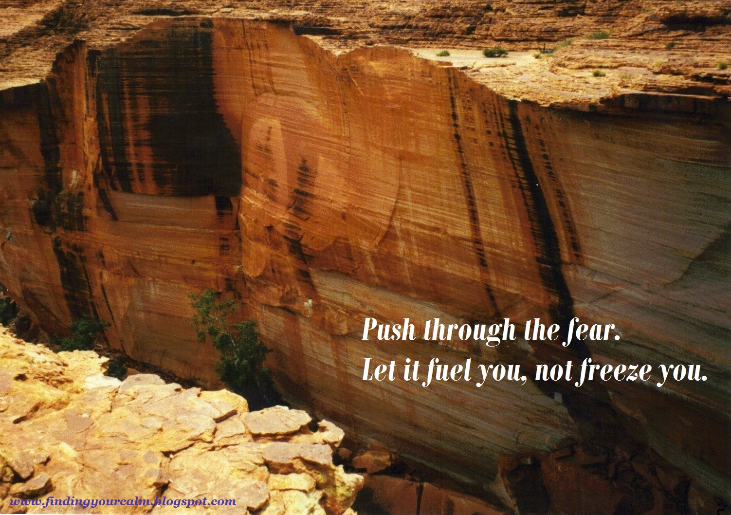 Recovering Your Calm: Pushing through Fear: How to Deal with Uncertainty