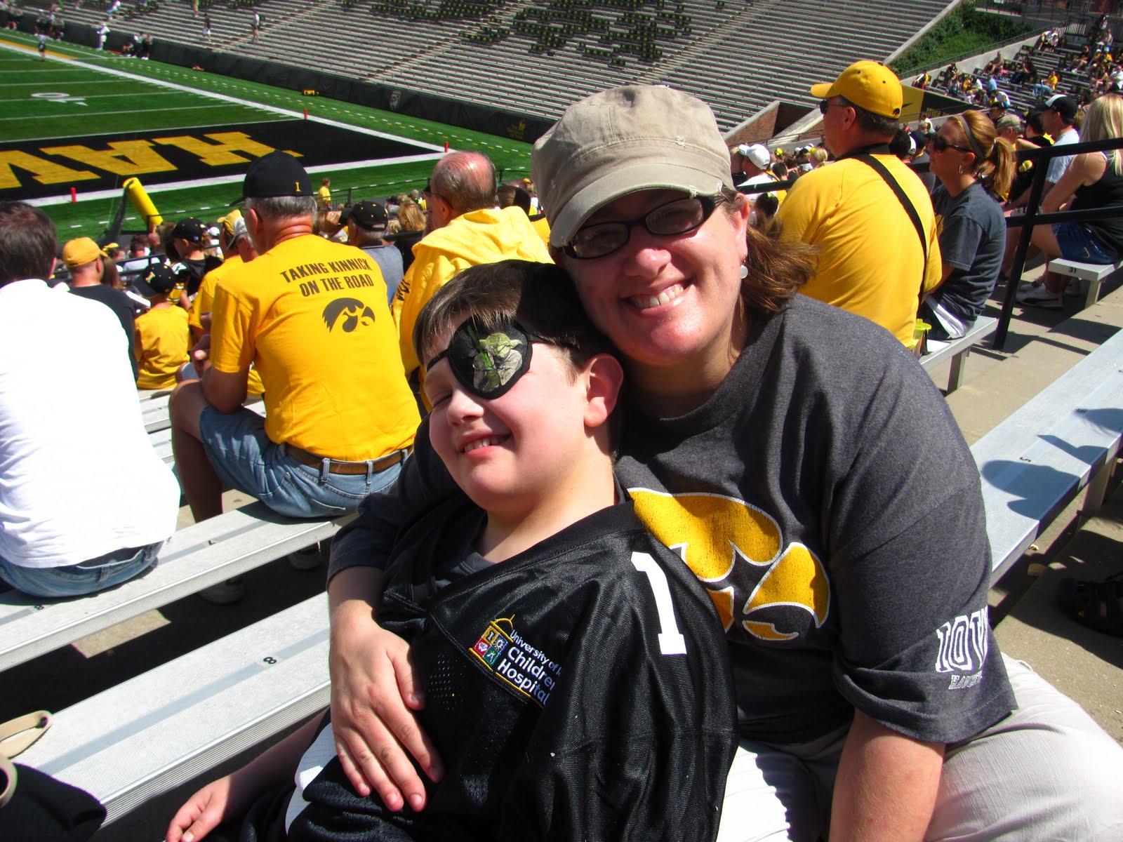 Oliver's Journey: Kid's Day - Iowa Hawkeyes Football