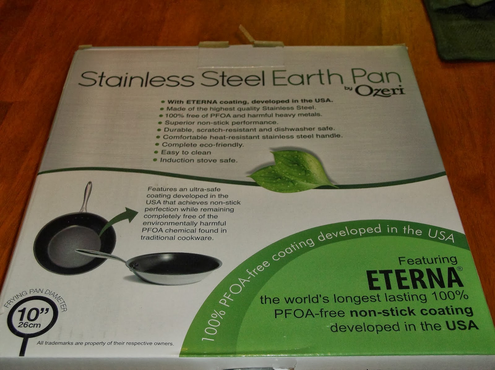 Missy's Product Reviews : Ozeri Stainless Steel Earth Pan