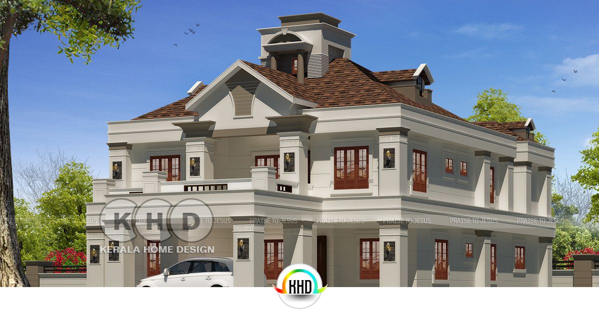 5 bedroom Colonial model luxury house - Home Review