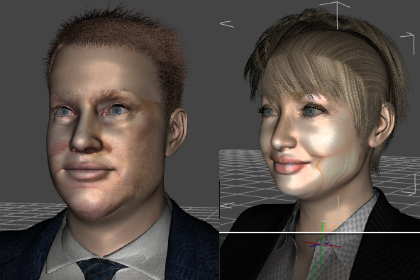 Diffeomorphic: AutoFace - Create Rigged and Textured Character from a ...