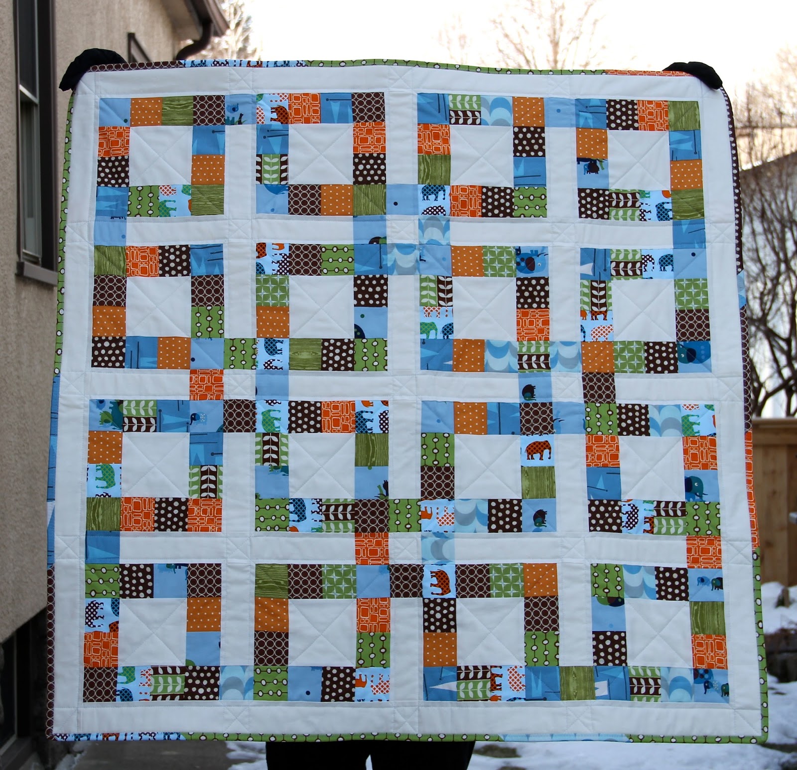 SewCraftyJess: Lucky Square Quilt Pattern and a giveaway!