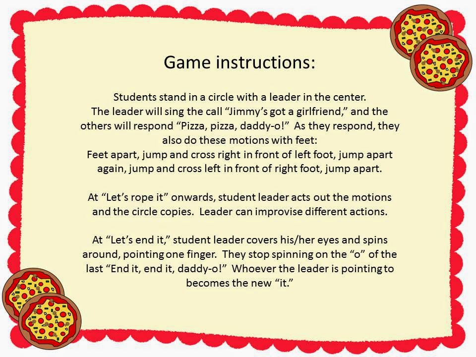 Music, Music, Music!: Pizza!