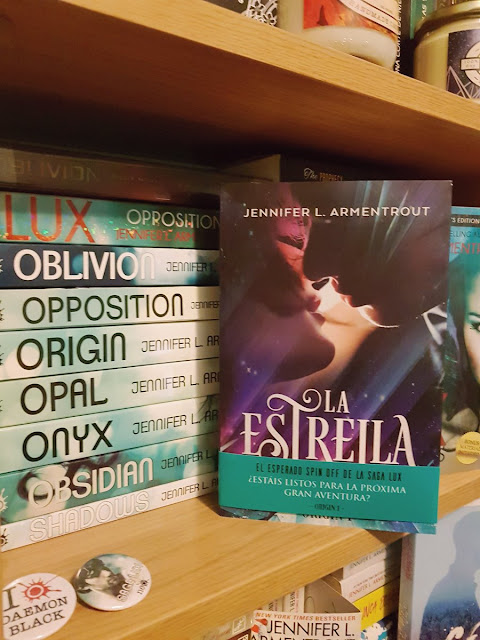 Saga Lux Spain: Título y "portada" del segundo libro de la saga Origin