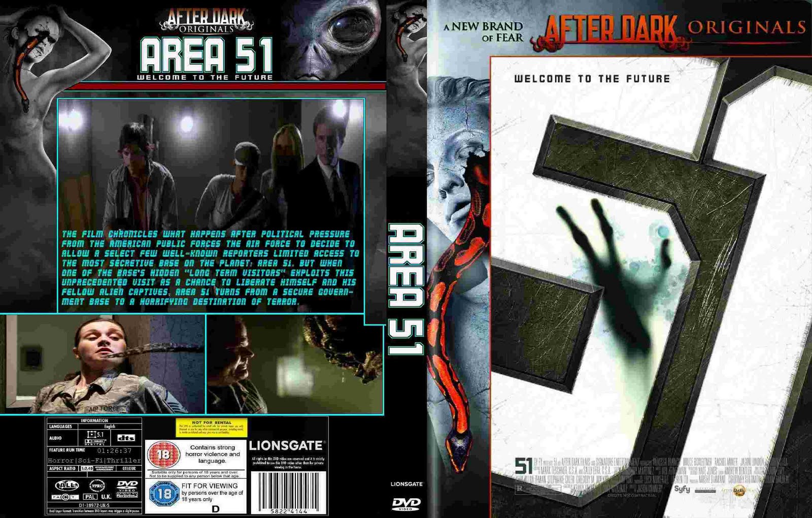 ELCINEENSUSMANOS: AREA 51 (TERROR)