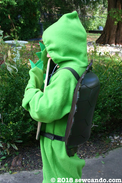 Sew Can Do: Our Made At Home Turtle Costume