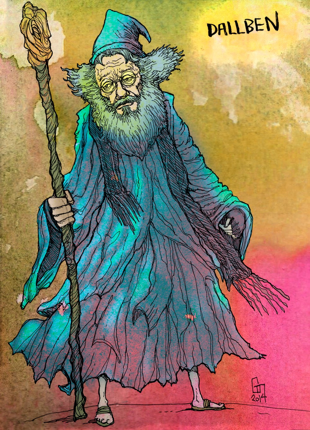 GABEOSTLEY.COM: 'The Book of Three' character designs