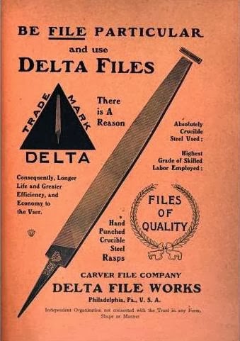American Made Files: Carver File Co., Delta File Works