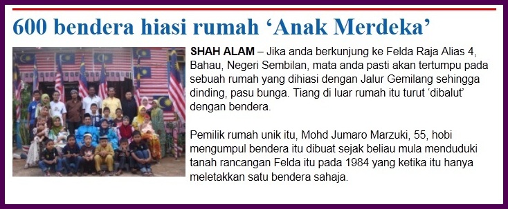 Adieyza: Rumah Anak Merdeka - Terpapar di Surat Khabar
