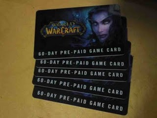 Free WoW Cards- World of Warcraft Cards