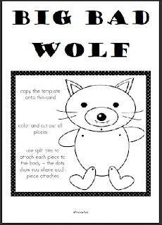 Big Bad Wolf Craft - FREE | From the Pond