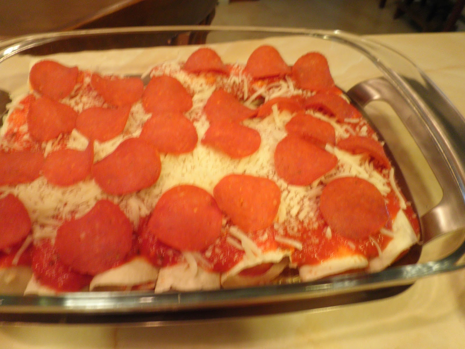 Secrets from the Cookie Princess: Pepperoni Pizza Enchiladas