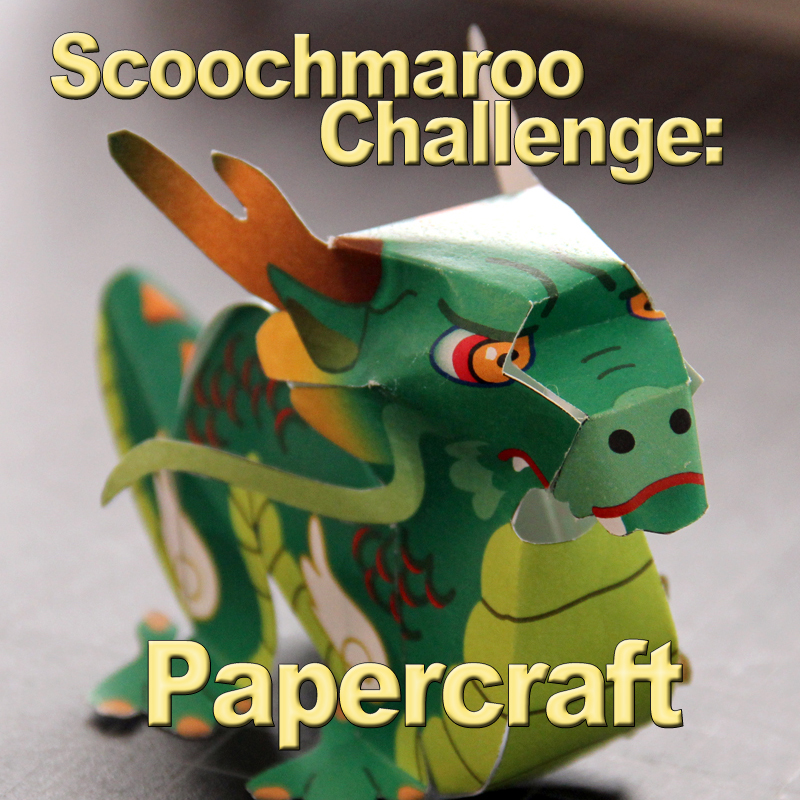 Scoochmaroo Challenge Papercraft Contest | Papercraft Paradise ...