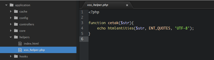 How to Protect the Web from XSS Attacks on the CodeIgniter Framework ...