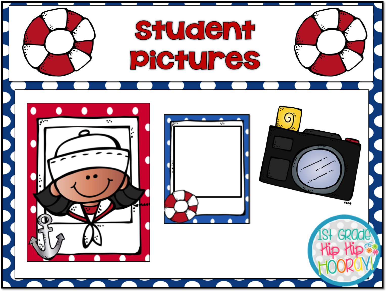 1st Grade Hip Hip Hooray!: Welcome Aboard