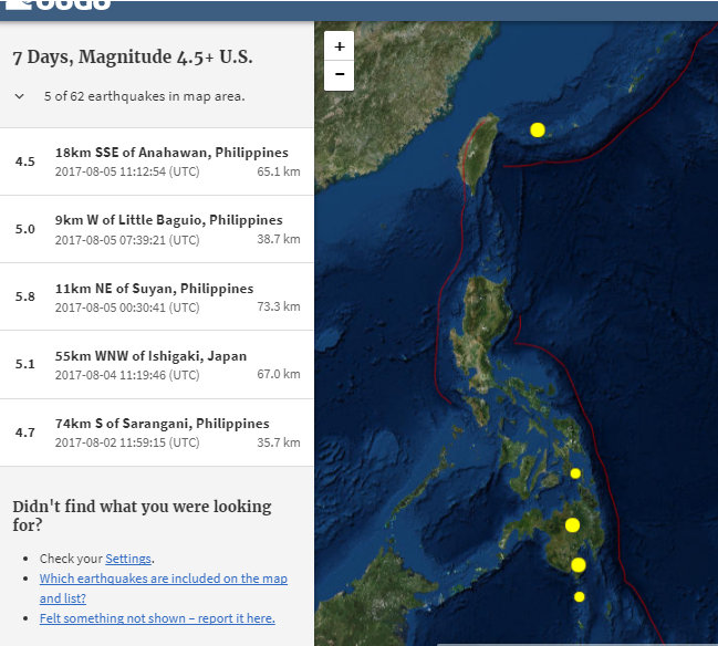 3 Intl agencies di magkasundo sa lokasyon, lakas at lalim ng lindol sa ...