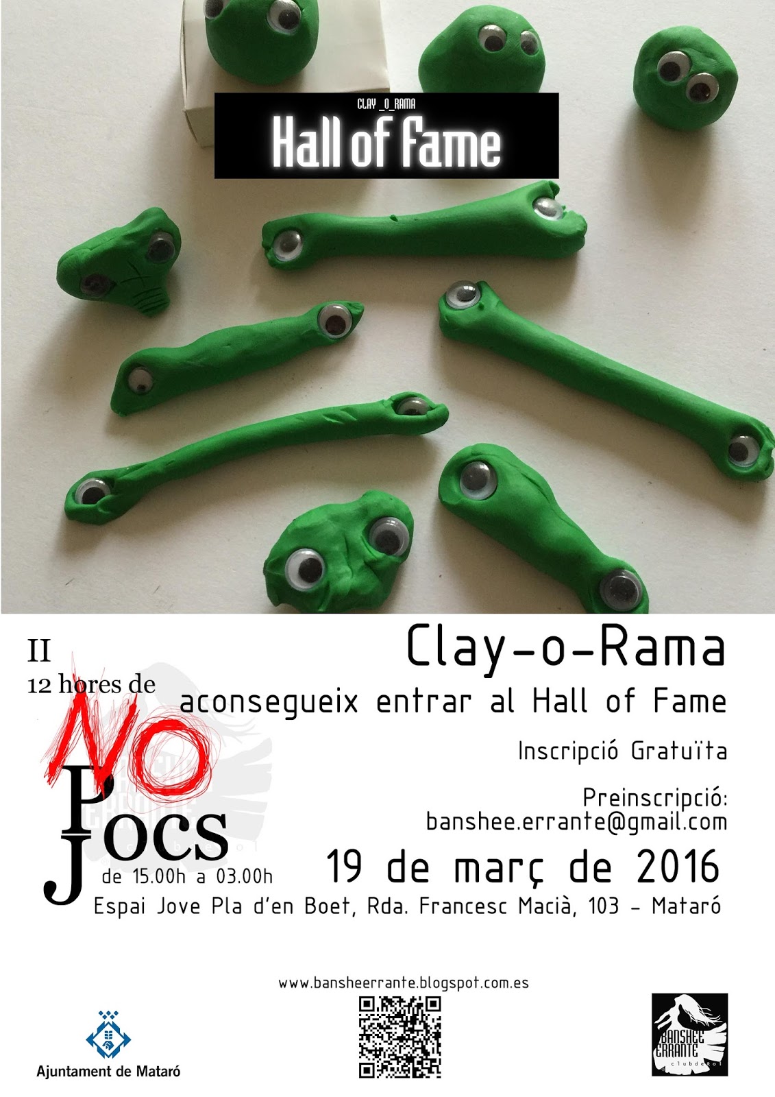 No Pocs Jocs. Clay-o-Rama