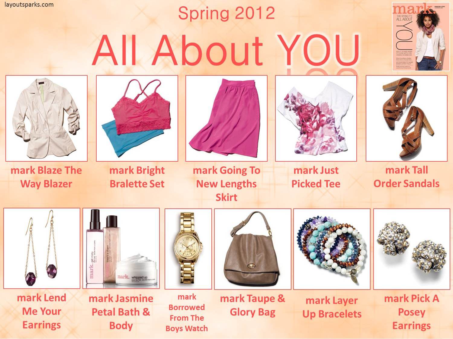 Erica's Fashion & Beauty: mark Spring 2012 All About You Collection
