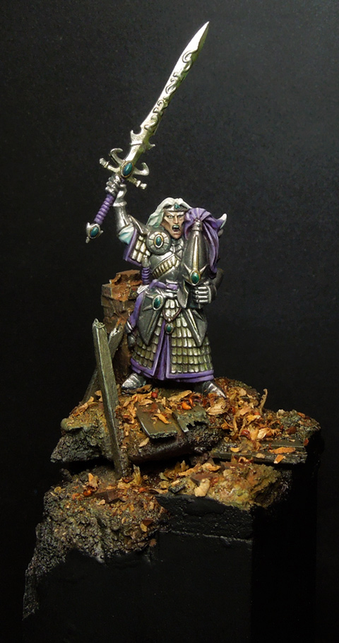 High Elf and Chaos Cultist, no eggs! | planetFigure | Miniatures