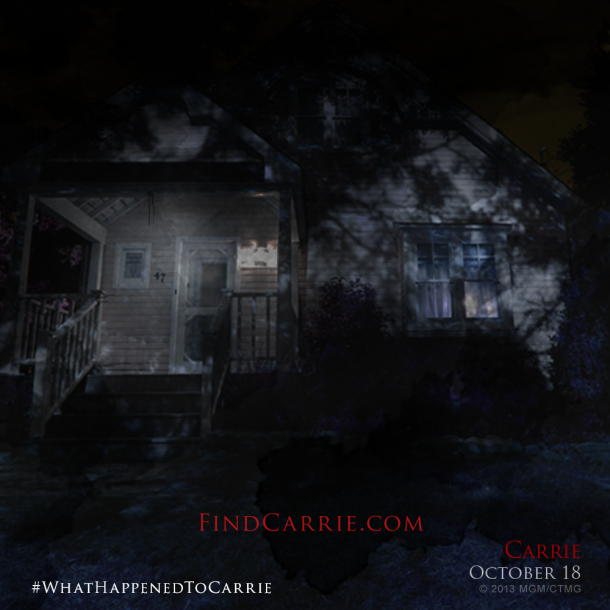 Horror Town USA: 8.18 New Still 'CARRIE' Creepy House: