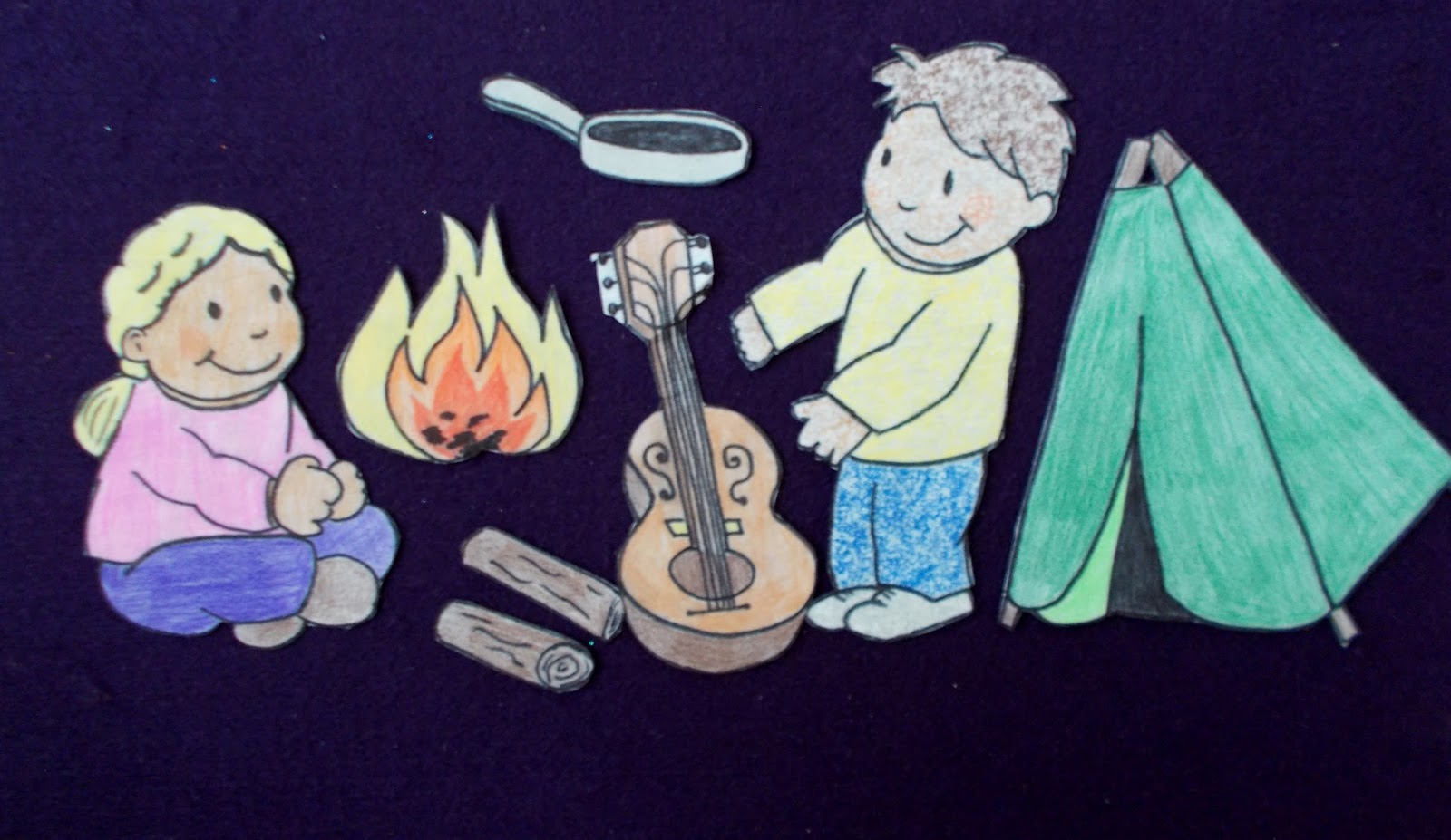 Fun with Friends at Storytime: A Camping Song