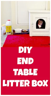 How to Make a Litter Box End Table