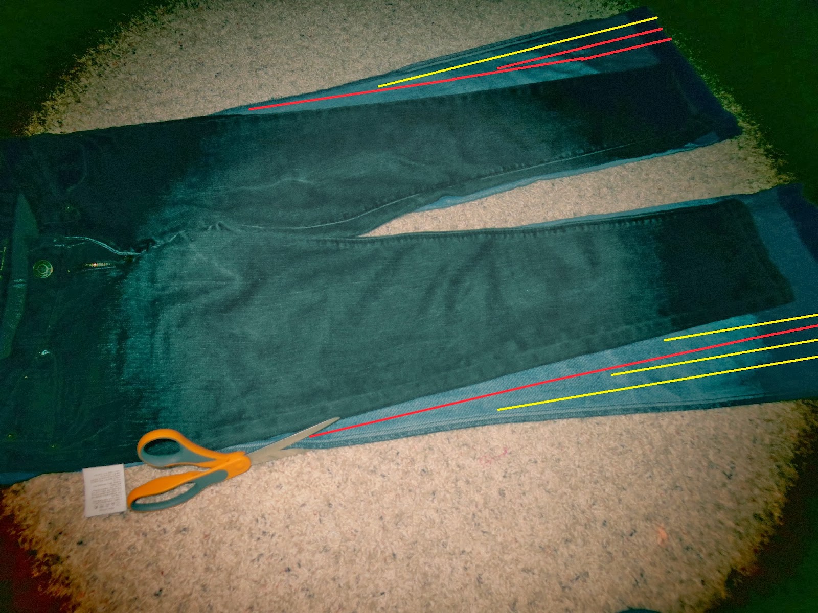 The Confident Journal: Modification: Update Your Trouser Jeans