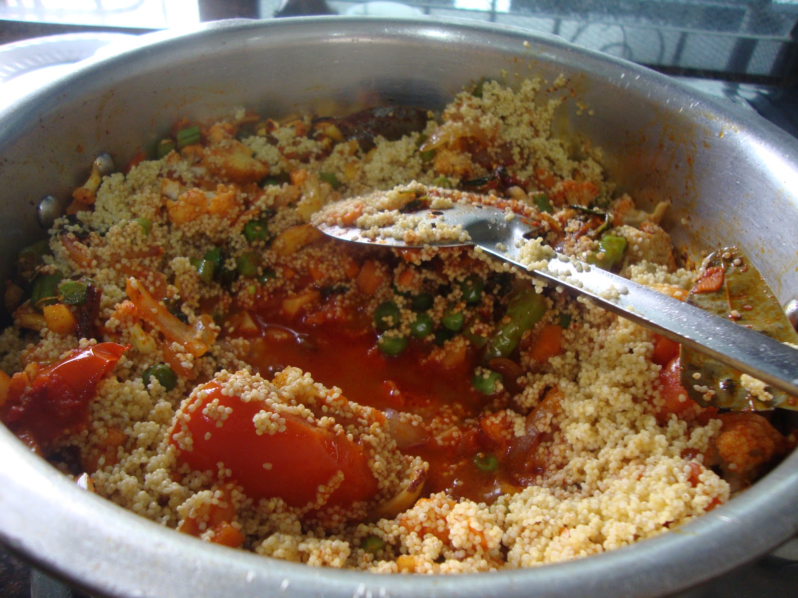 Geetha's Khazana: Thinai rice [ foxtail millet ] Sambhar Bath