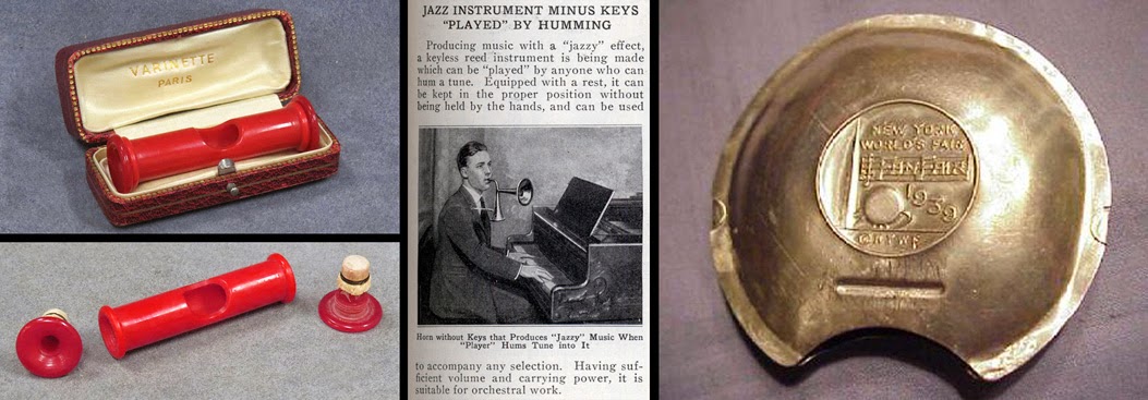 HUM A TUNE VINTAGE SMALL ROUND TIN KAZOO -- Antique Price Guide Details ...