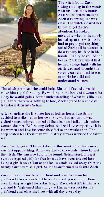 Krazy Kay's TG Captions and Swaps: Girl for a Day