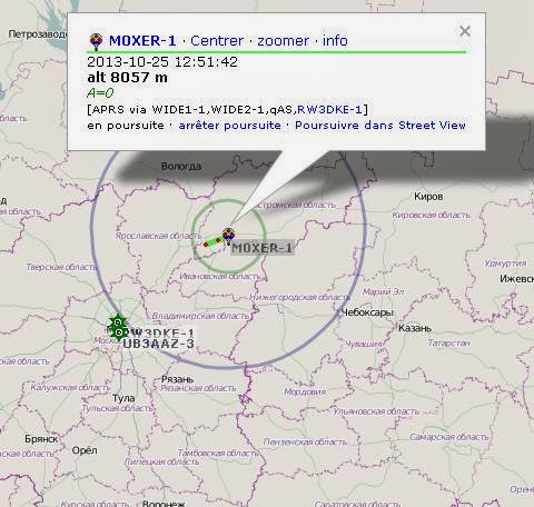 ALERTE-RADIOSONDES: COUP D'OEIL sur les MOXER APRS de Léo