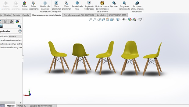 tetrisworks: TUTORIAL: Diseño de la silla Eames con SOLIDWORKS – PARTE ...