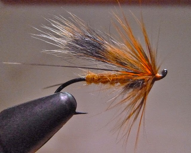 SOFT~HACKLE JOURNAL: October Caddis Hairwing Wetfly SOFT~HACKLE JOURNAL: October Caddis Hairwing Wetfly