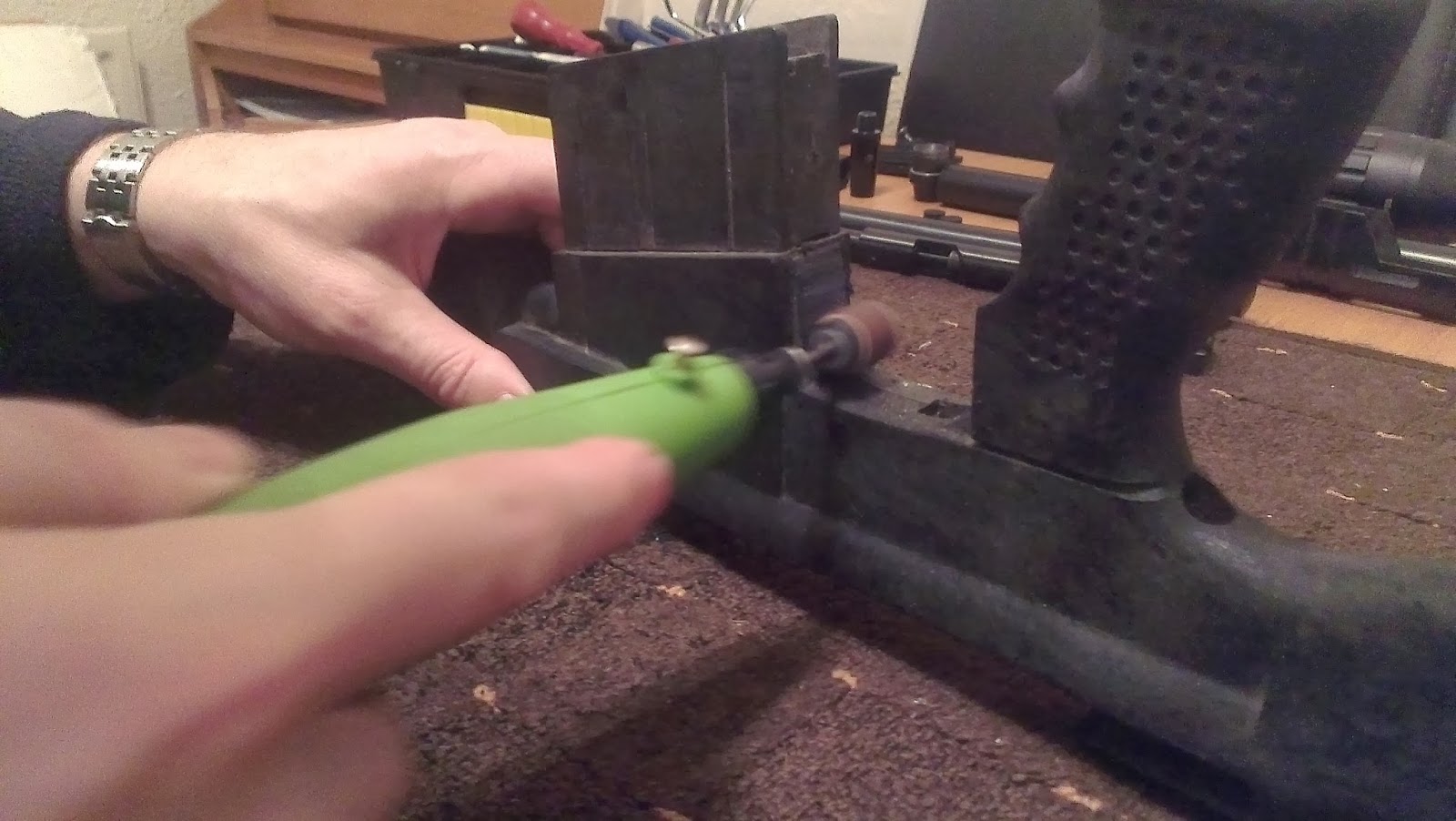 AIR RIFLES AND SHOOTING: QB78 IN JACKAL STOCK