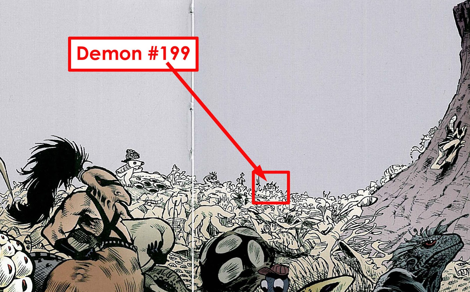 Portraits From The Sandman Universe: Demon # 199 (illustrated by Te ...