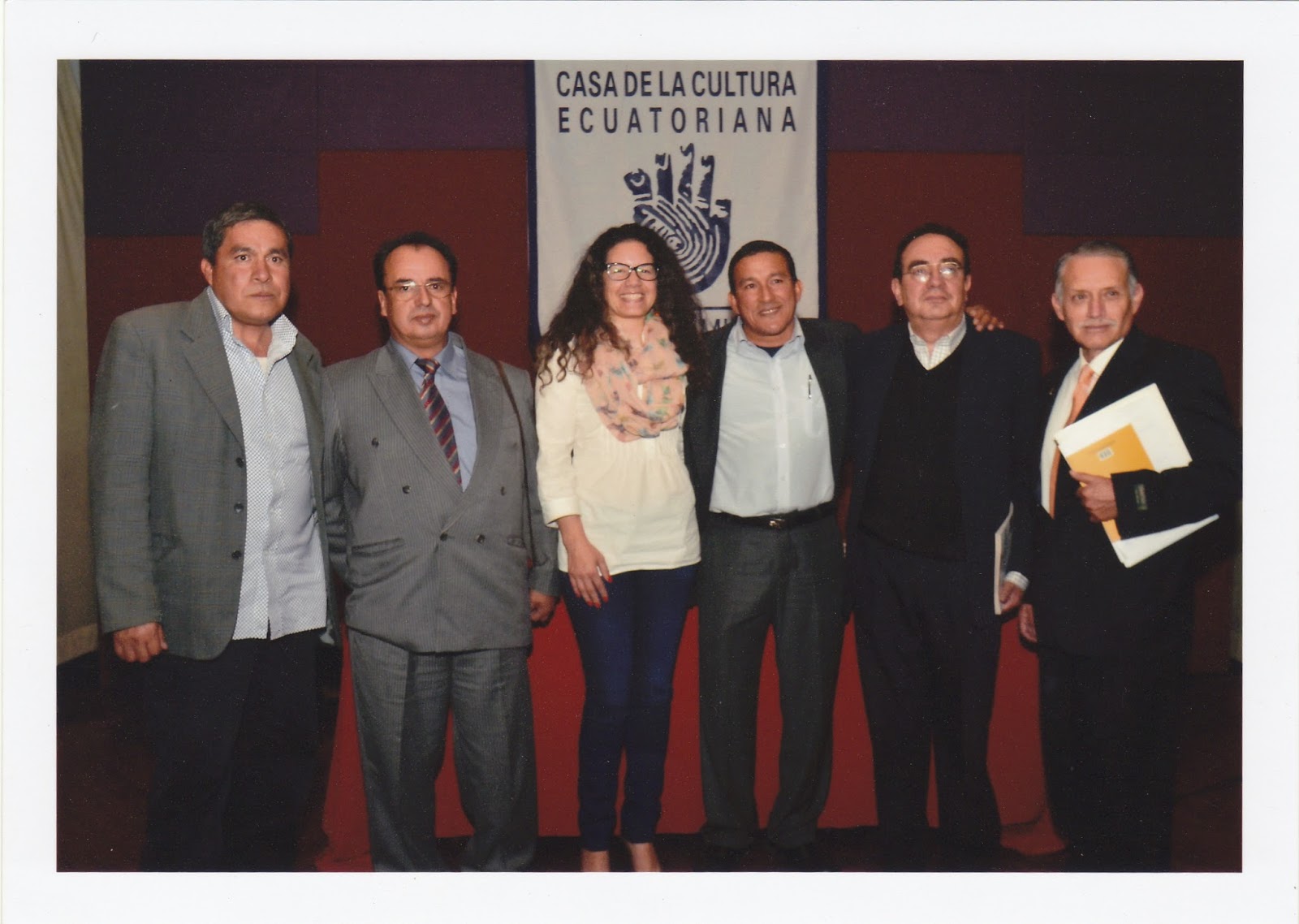 Ubaldo Gil: Instantes del evento en la CCE Benjamín Carrión - Quito