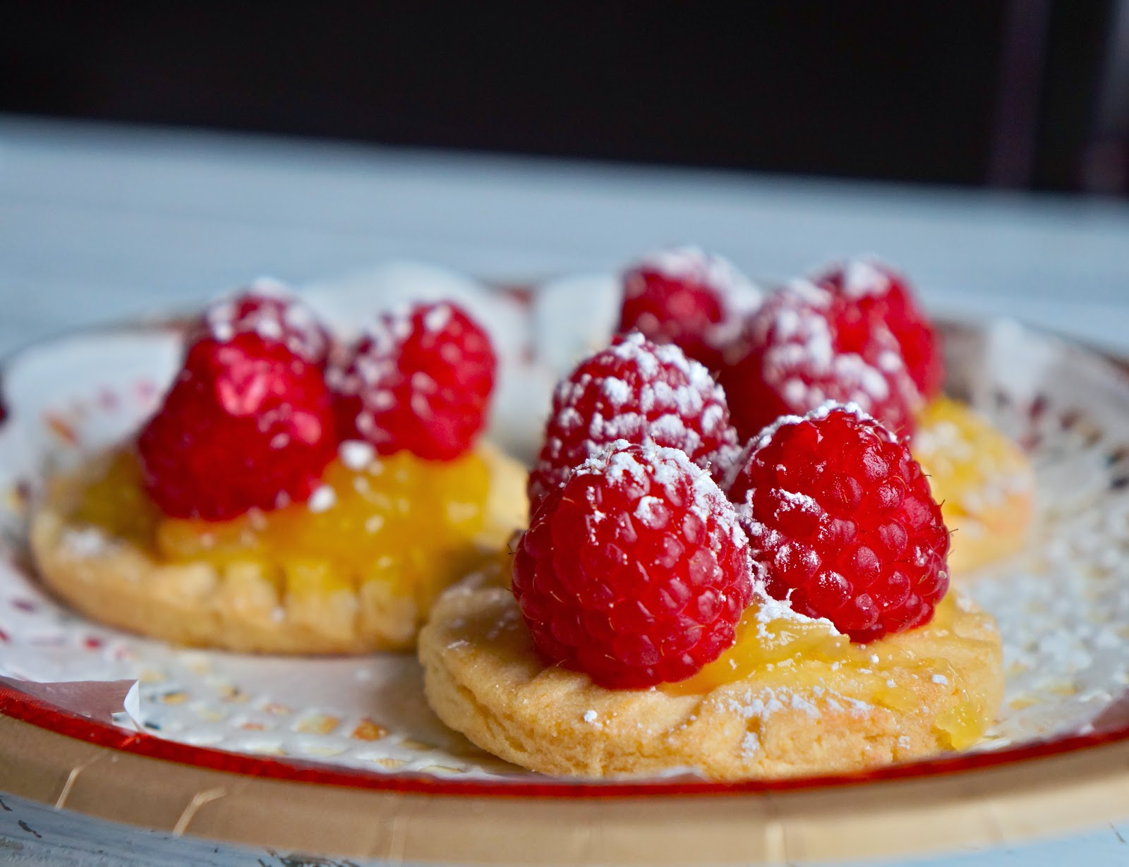 rasberry tart cookies