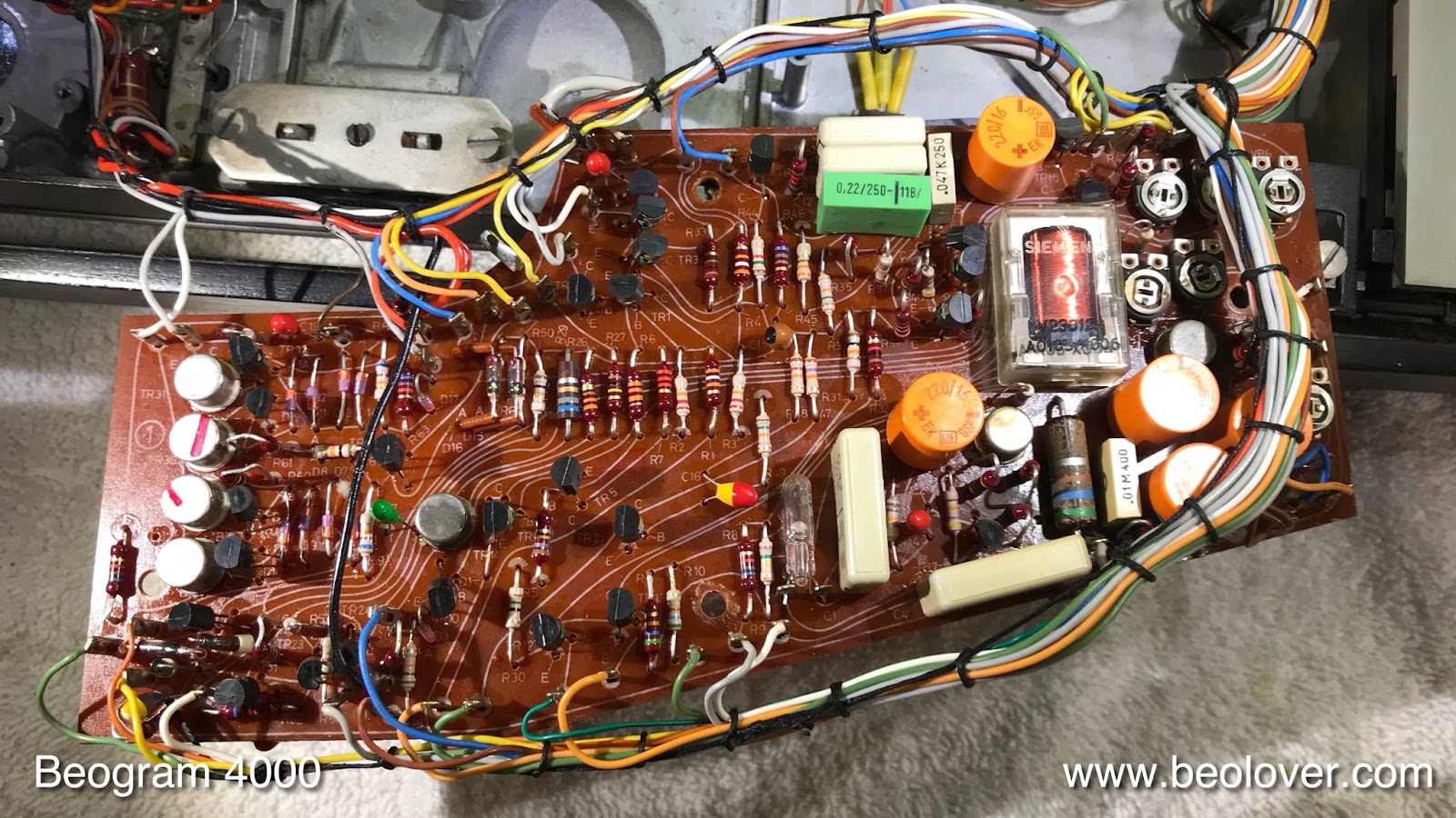 beolover: Beogram 4000: Restoration of the PCBs