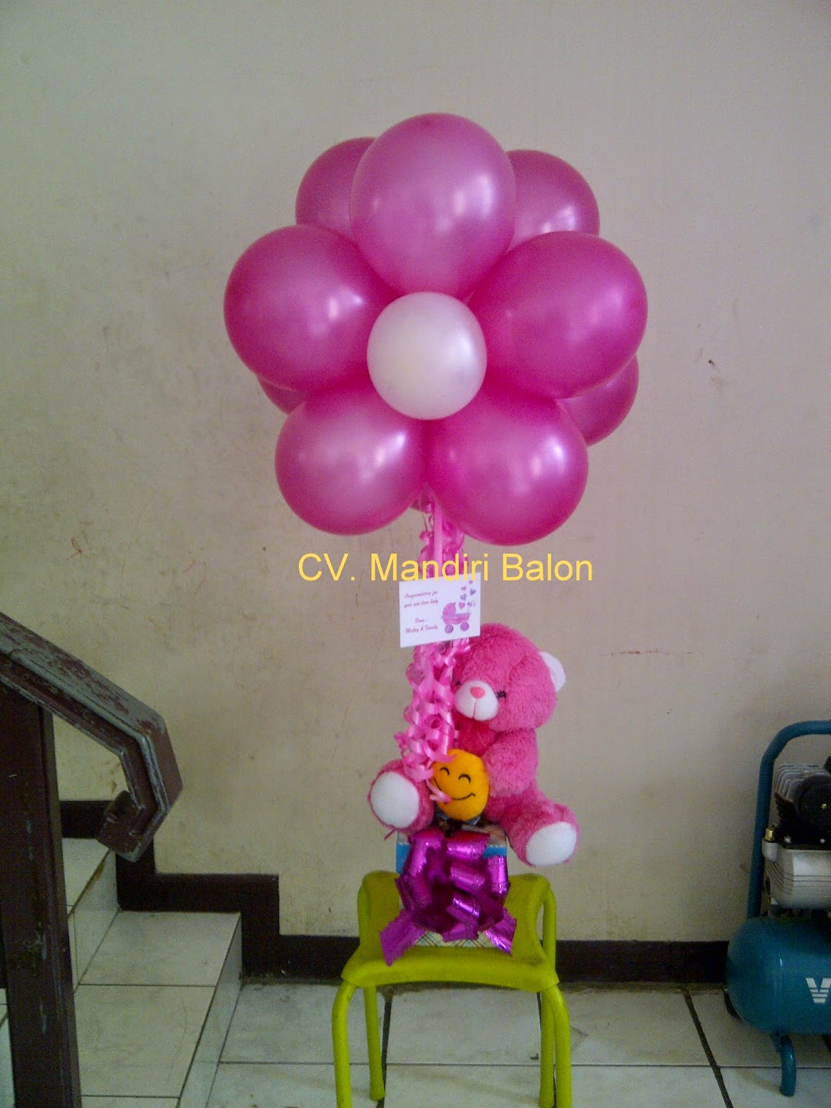 BUKET BALON / RANGKAIAN BALON: BUKET untuk ULANG TAHUN