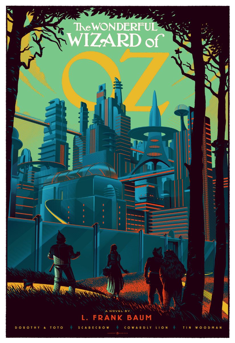 The Geeky Nerfherder: Cool Art: 'The Wonderful Wizard Of Oz' by Laurent ...