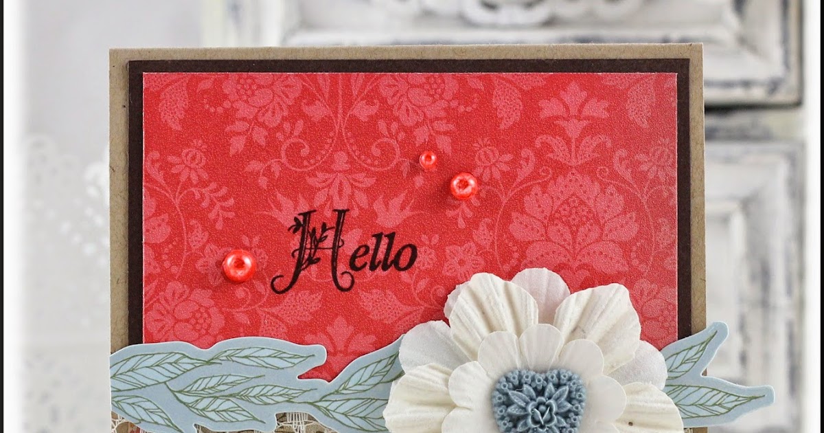 Seize The Sketch #25 - a dainty 'Hello' | Colleen Dietrich Designs