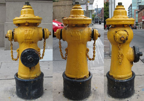 1914 Toronto Water Works hydrant at King and Jarvis