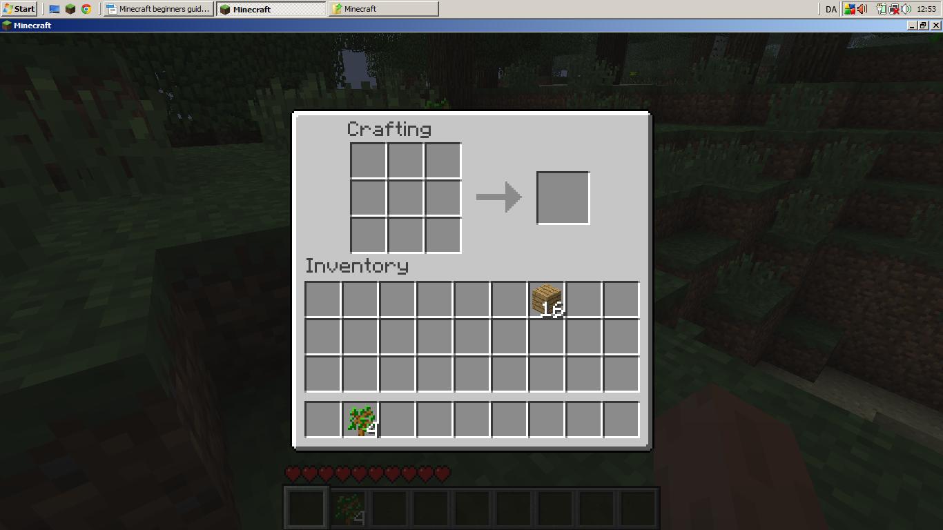 Minecraft beginners guide