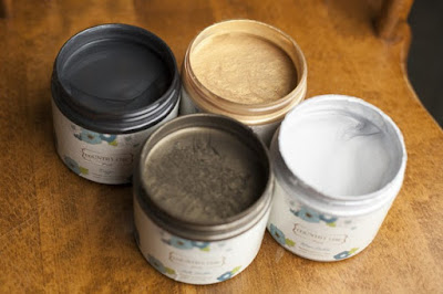 "Bling Bling!" Country Chic Metallic Cream - Thirty Eighth Street