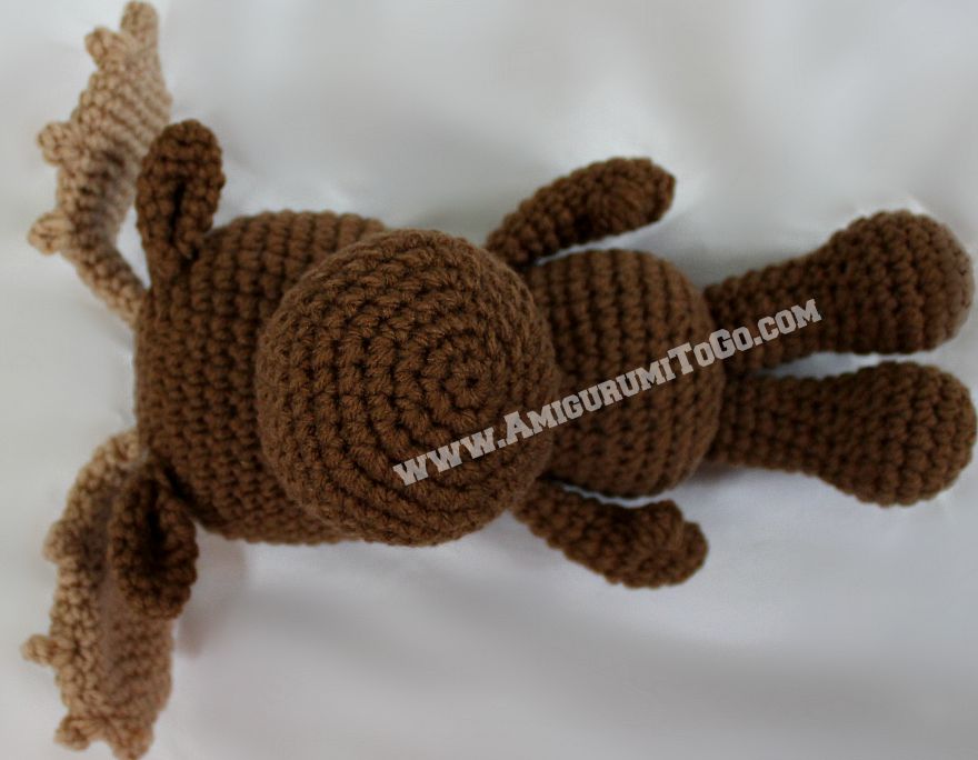 Amigurumi Little Bigfoot Moose Free Pattern - FREE AMİGURUMİ CROCHET