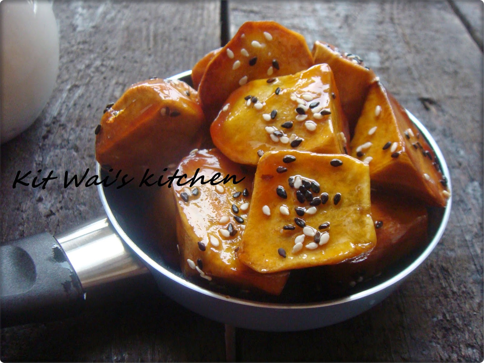 Kit Wai's kitchen : 韩式糖浆甘薯 ~ Korean Candied Sweet Potato / Matang ( 마탕 )