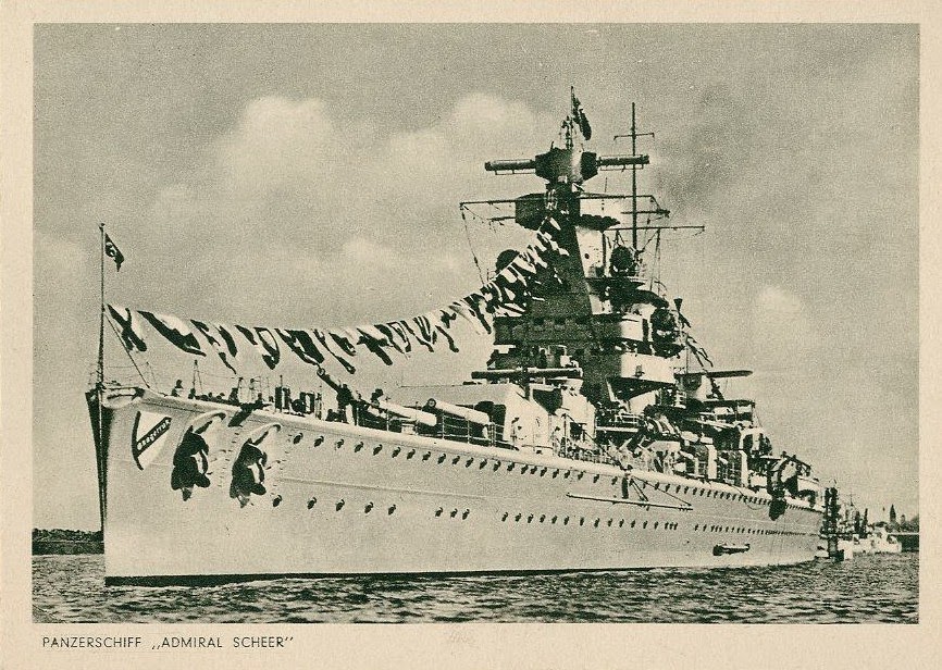 PoSeWe - Maritime Bilder: Panzerschiff "Admiral Scheer"
