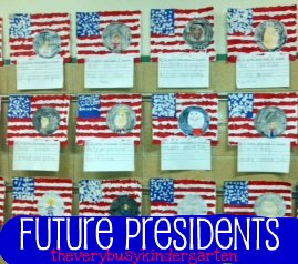 The Very Busy Kindergarten: President Day Art/Writing Project